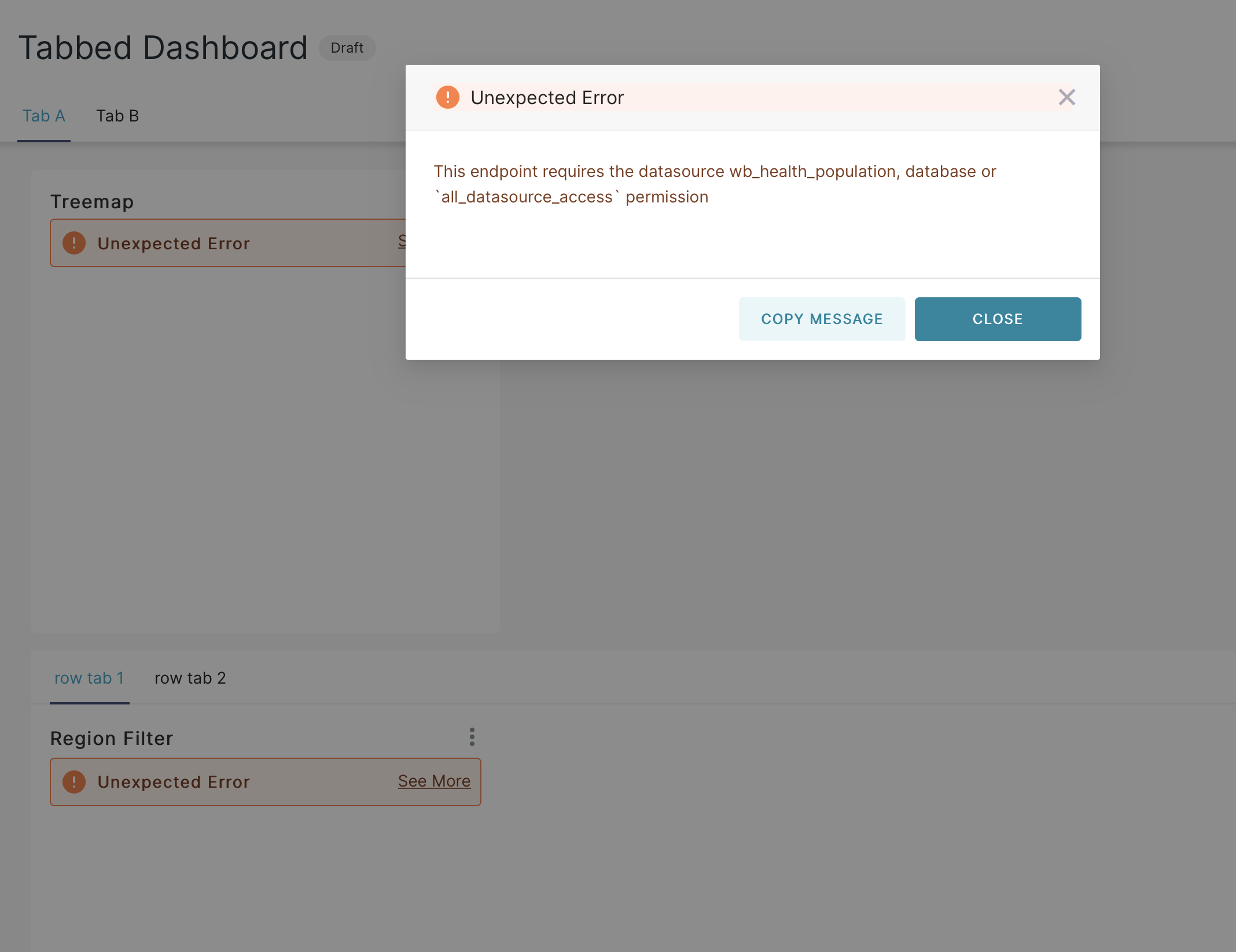 In chart Maximize mode we are not able to see an error description · Issue #11800 · apache ...
