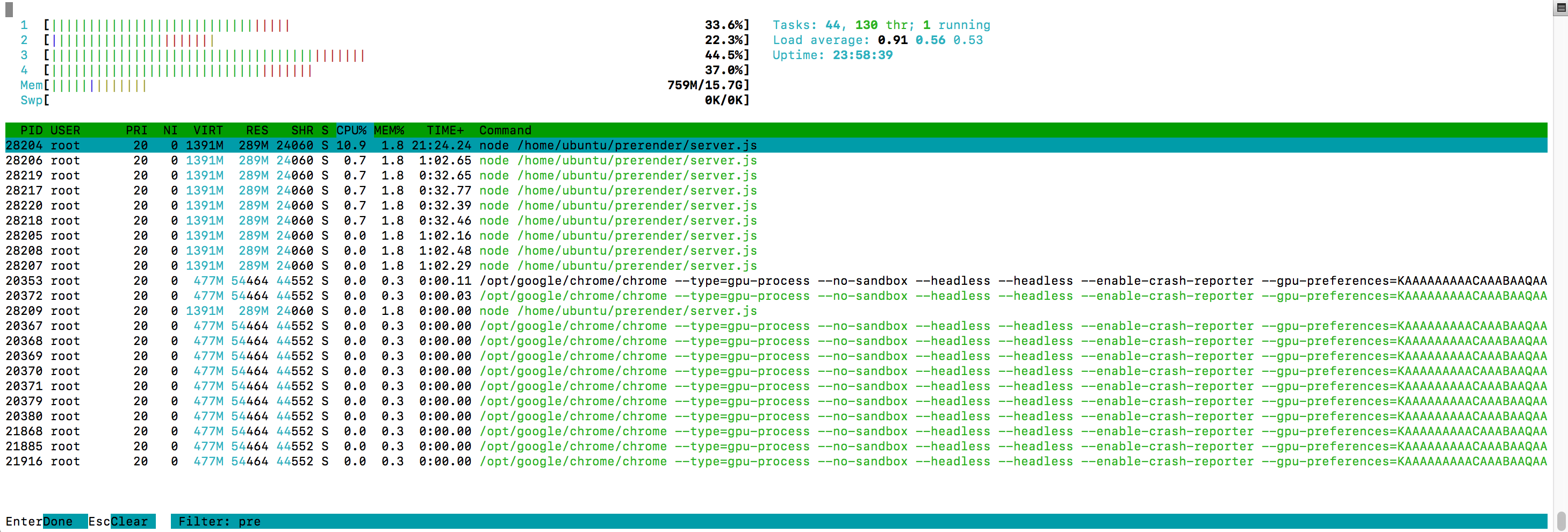 Error closing Chrome tab: unable to dispose of browser context · Issue #531 · prerender ...