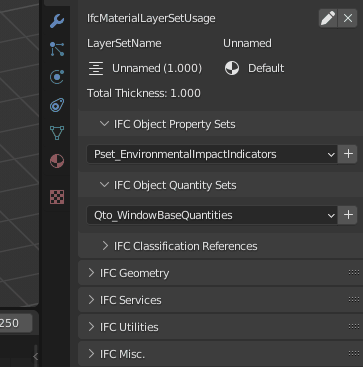 Blenderbim : Material Layer editing gets permanently disabled when unassigning a material ...