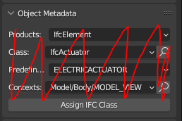 IfcOpeningElement blue outline is kept when void is transformed into another IFC element · Issue ...