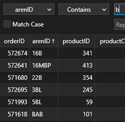 Find in SQL Query Result Requires Lower Case or Match Case · Issue #542 · TablePlus/TablePlus ...