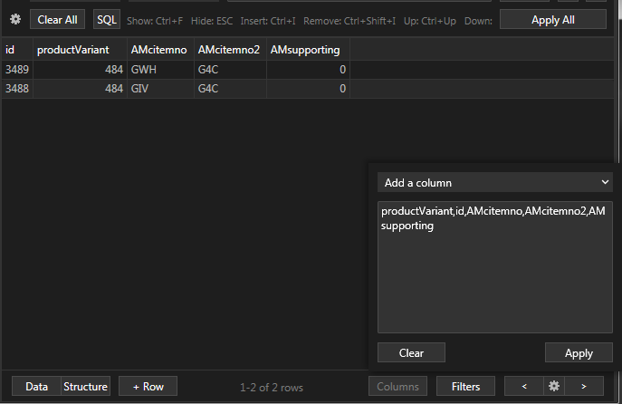 When restricting columns cannot change order of columns · Issue #118 · TablePlus/TablePlus ...