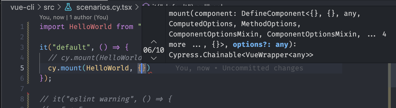 Fix Type Definition For Component Prop In Cypressvue · Issue 24341 · Cypress Iocypress · Github