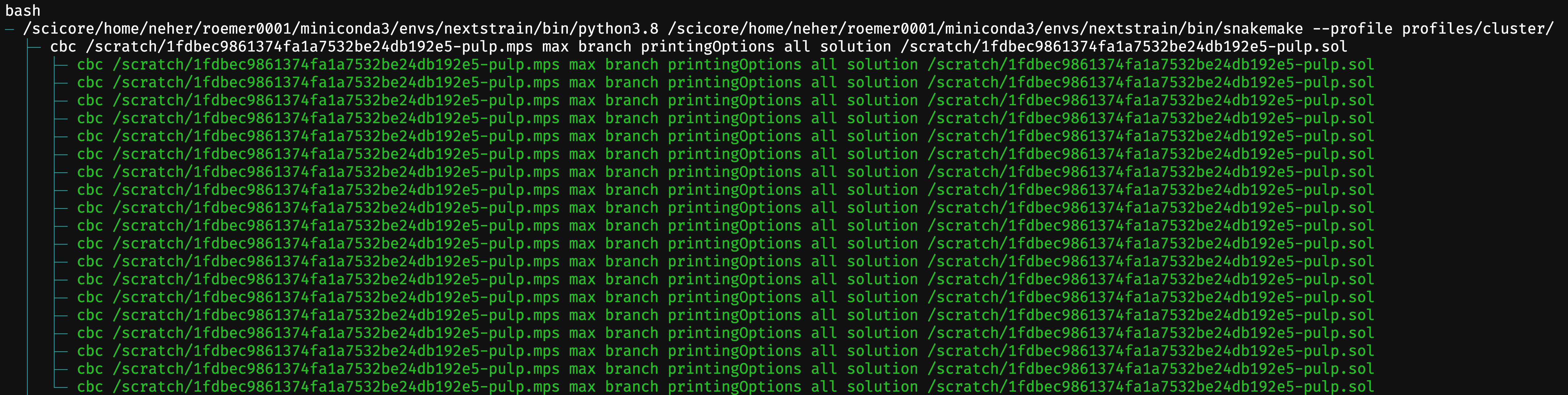 Greedy solver not chosen despite ILP `cbc` taking >6min and thus >10s · Issue #1374 · snakemake ...