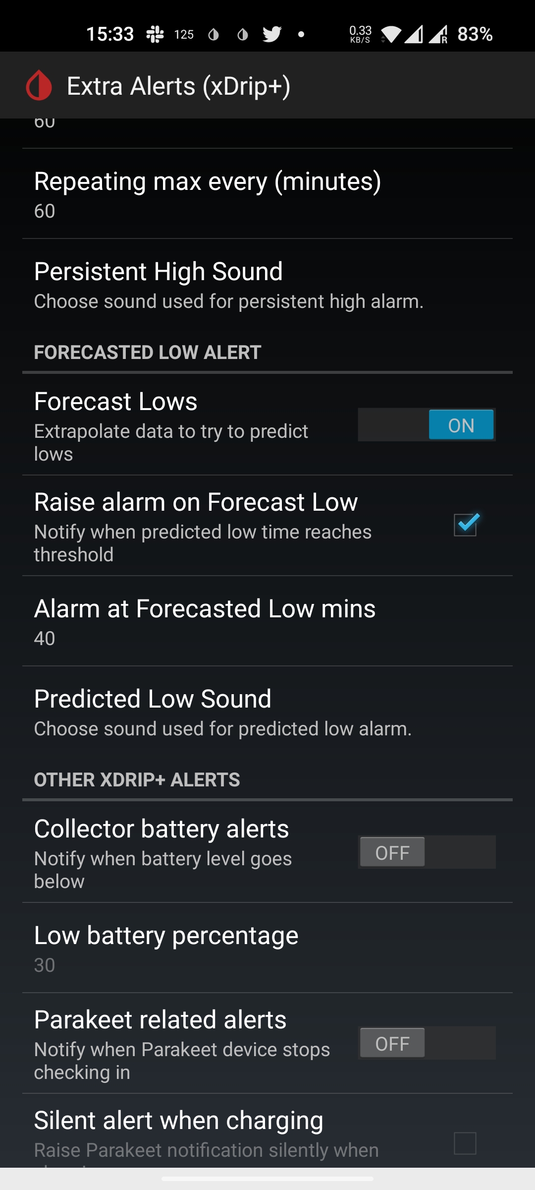 Predicted low alert requires phone on "loud"? · NightscoutFoundation xDrip · Discussion #2034 ...