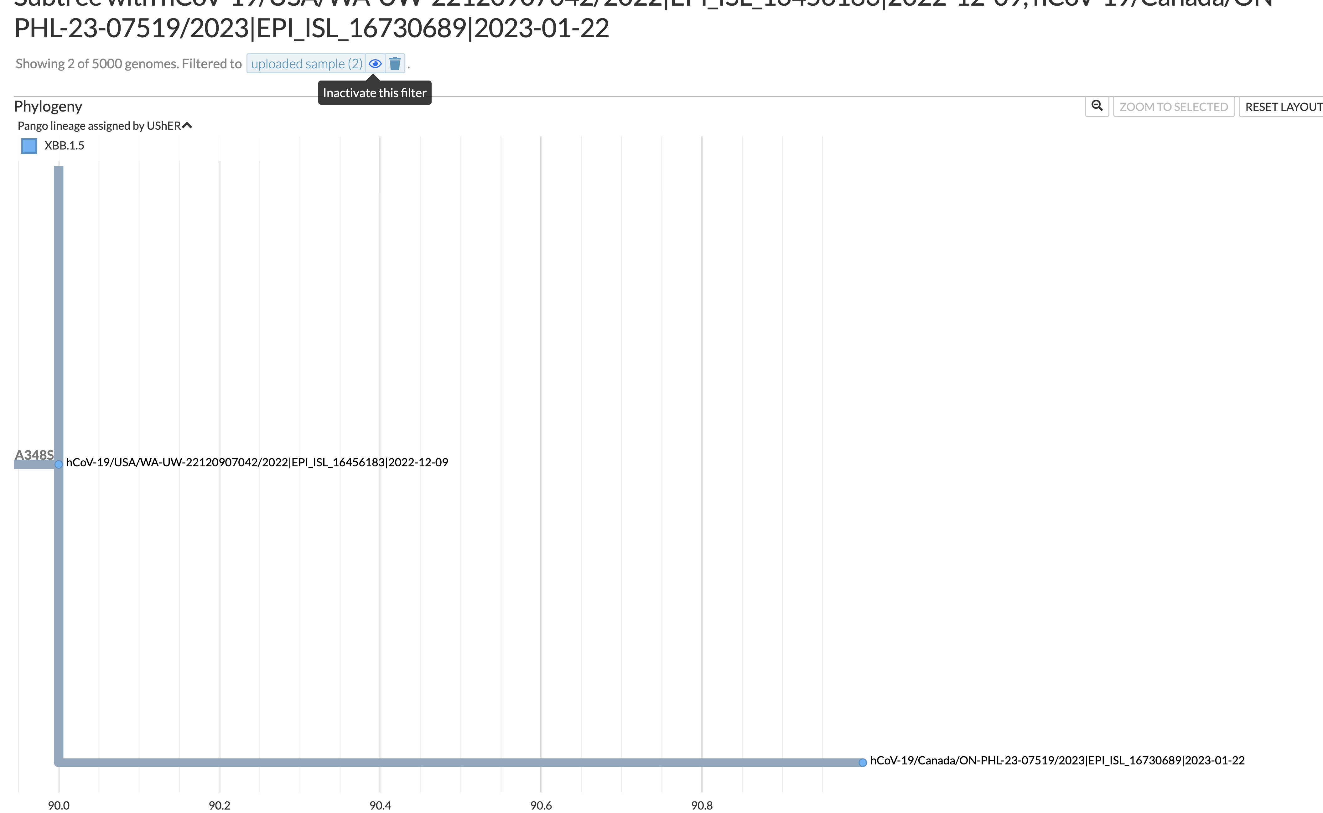 XBB.1.5 with S:A348S [2 clusters] · Issue #1595 · cov-lineages/pango-designation · GitHub