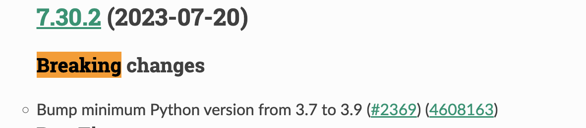 Proposal: Respect semantic versioning requirements or stop using it · Issue #2438 · snakemake ...