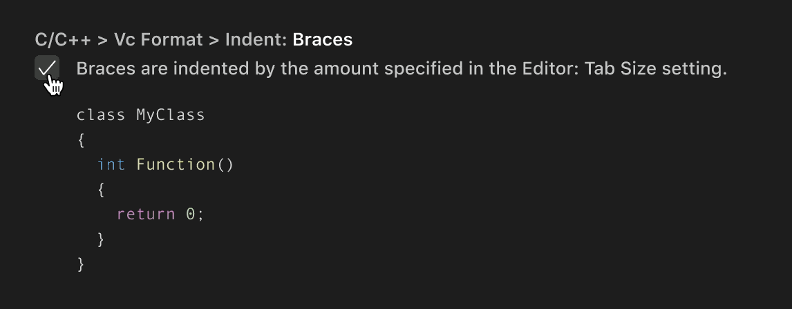 Language settings: support live code snippets to reflect formatter ...