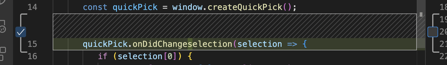 Merge editor checkboxes feel very far from code · Issue #160371 · microsoft/vscode · GitHub