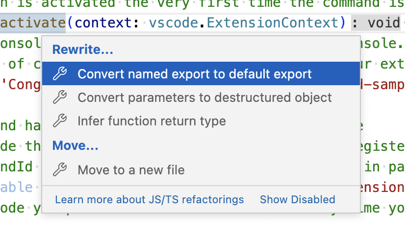 Polish code actions widget styling by daviddossett · Pull Request ...