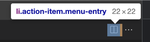 Titlebar toolbars missing gap between icon buttons · Issue #163948 · microsoft/vscode · GitHub