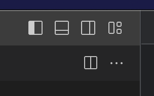 Titlebar toolbars missing gap between icon buttons · Issue #163948 · microsoft/vscode · GitHub