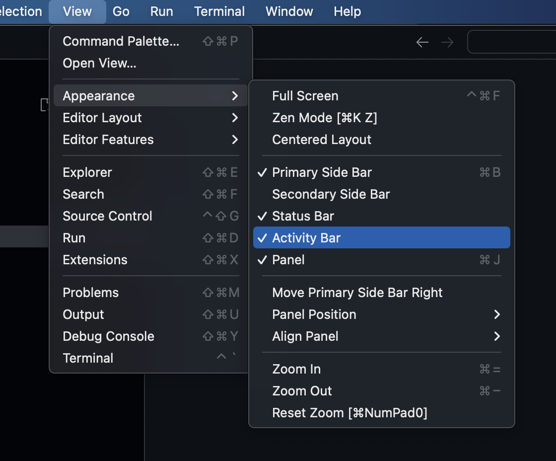Add settings for the size of activity bar · Issue #163909 · microsoft ...