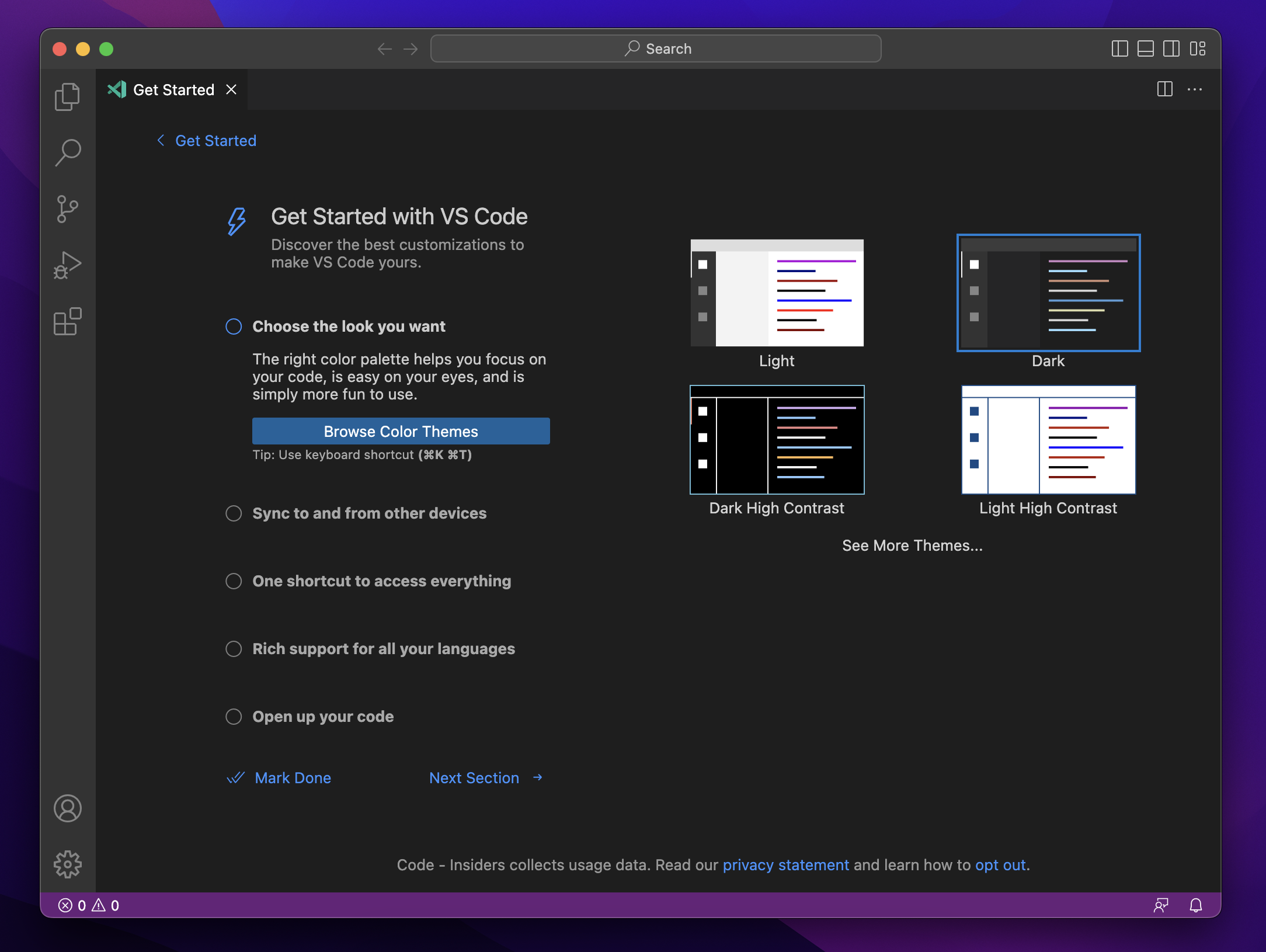 Consider If Walkthrough Should Open Automatically After Install · Issue 166045 · Microsoft