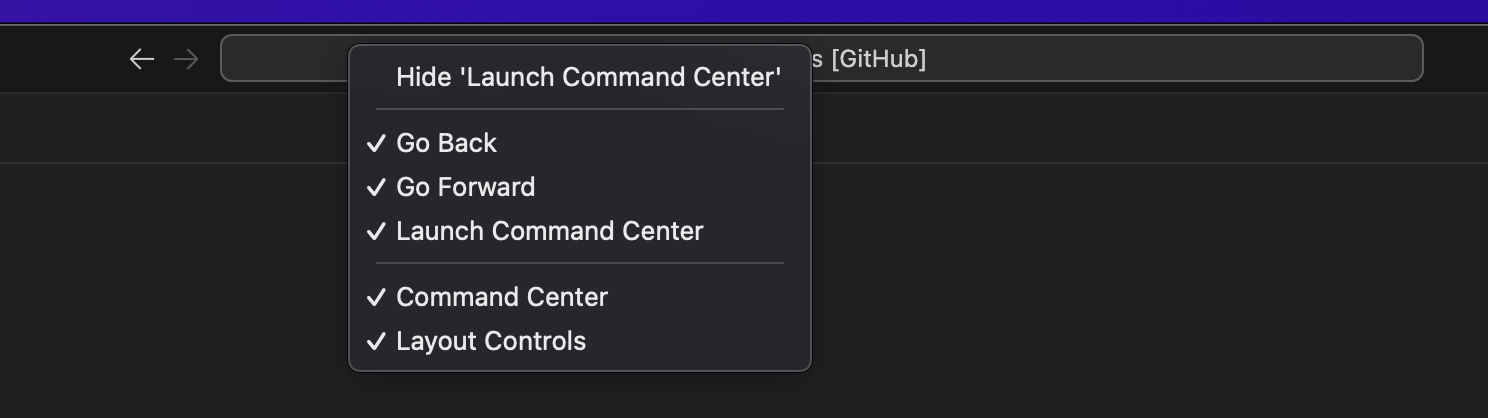 Strange wording on Command Center visibility menu · Issue #166503 ...