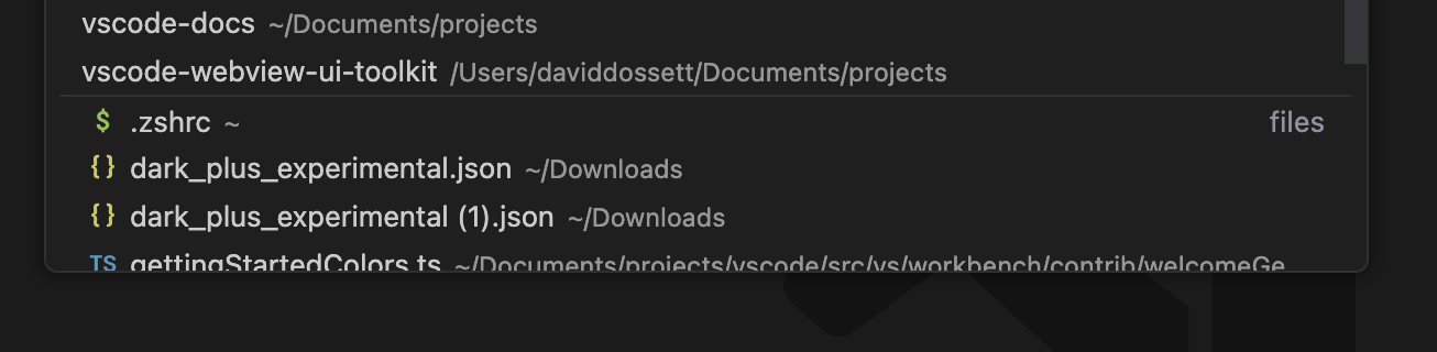 Quick pick needs bottom padding · Issue #169405 · microsoft/vscode · GitHub