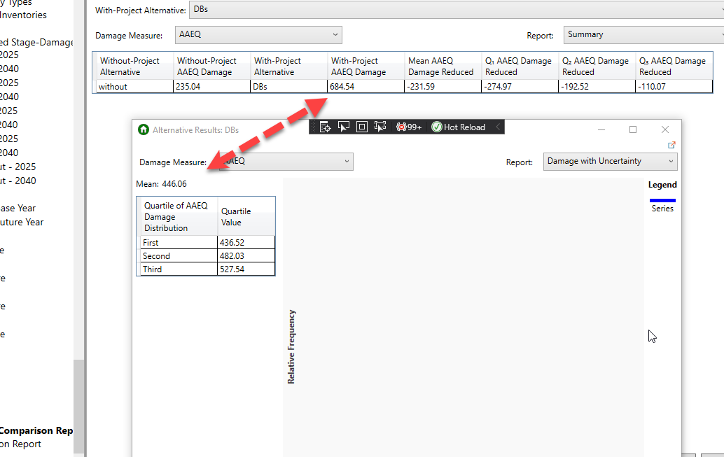 alt comparison report summary table · Issue #459 · HydrologicEngineeringCenter/HEC-FDA · GitHub