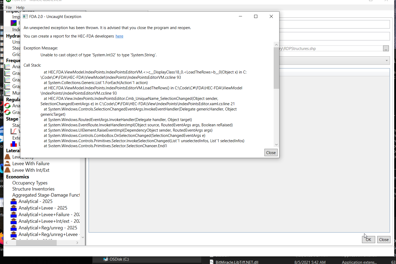 Import Index Points Shapefile · Issue 461 · Hydrologicengineeringcenterhec Fda · Github