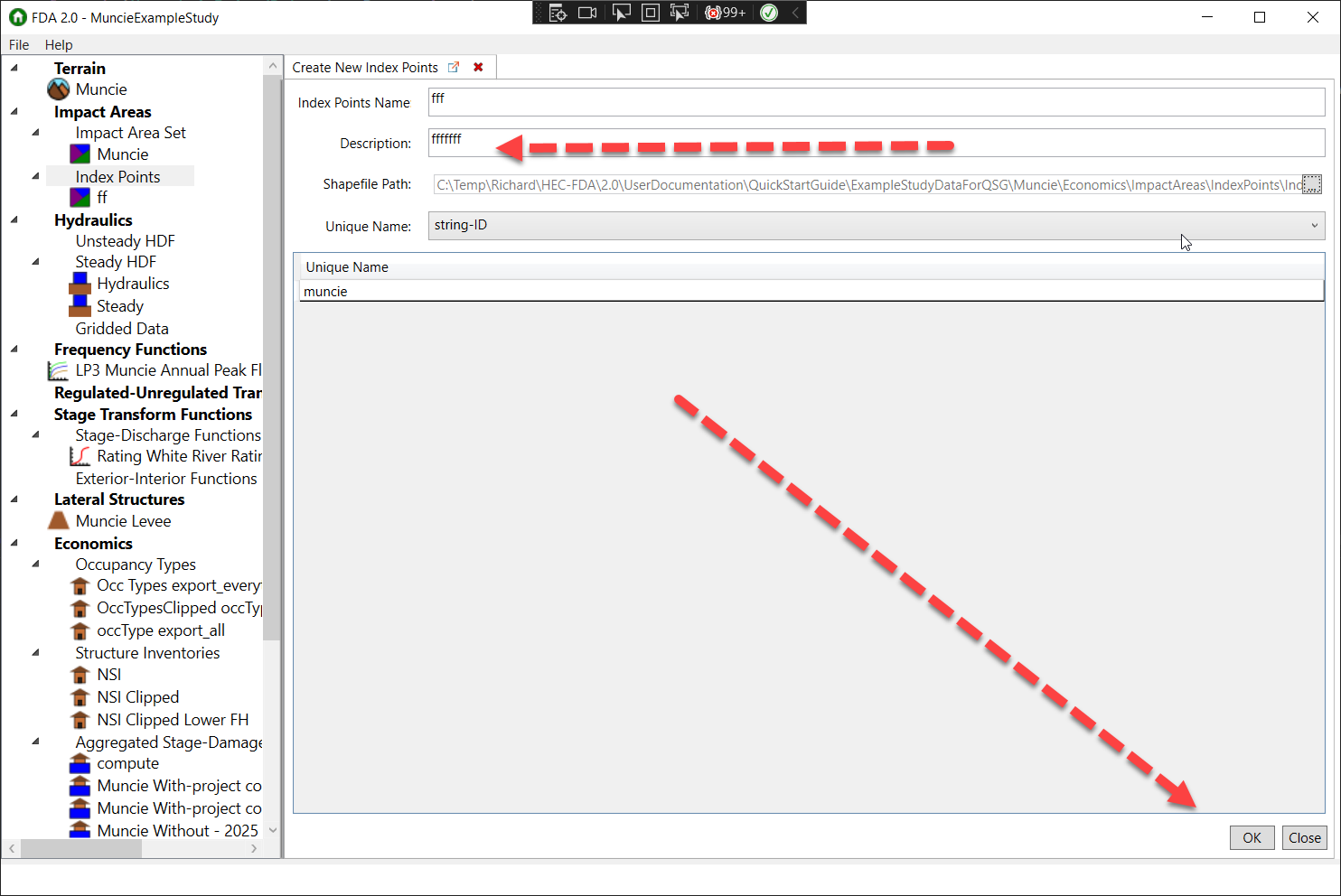 Index Points Validation Is Broken · Issue 739 · Hydrologicengineeringcenter Hec Fda · Github