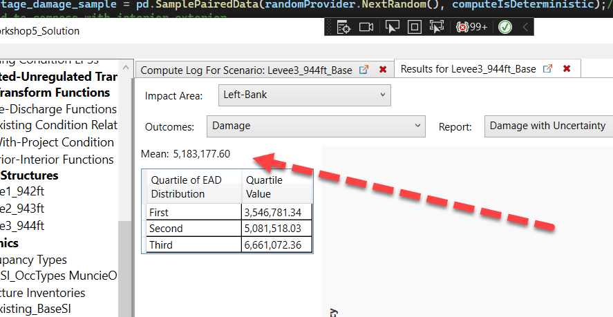 Levee increases damage · Issue #808 · HydrologicEngineeringCenter/HEC-FDA · GitHub
