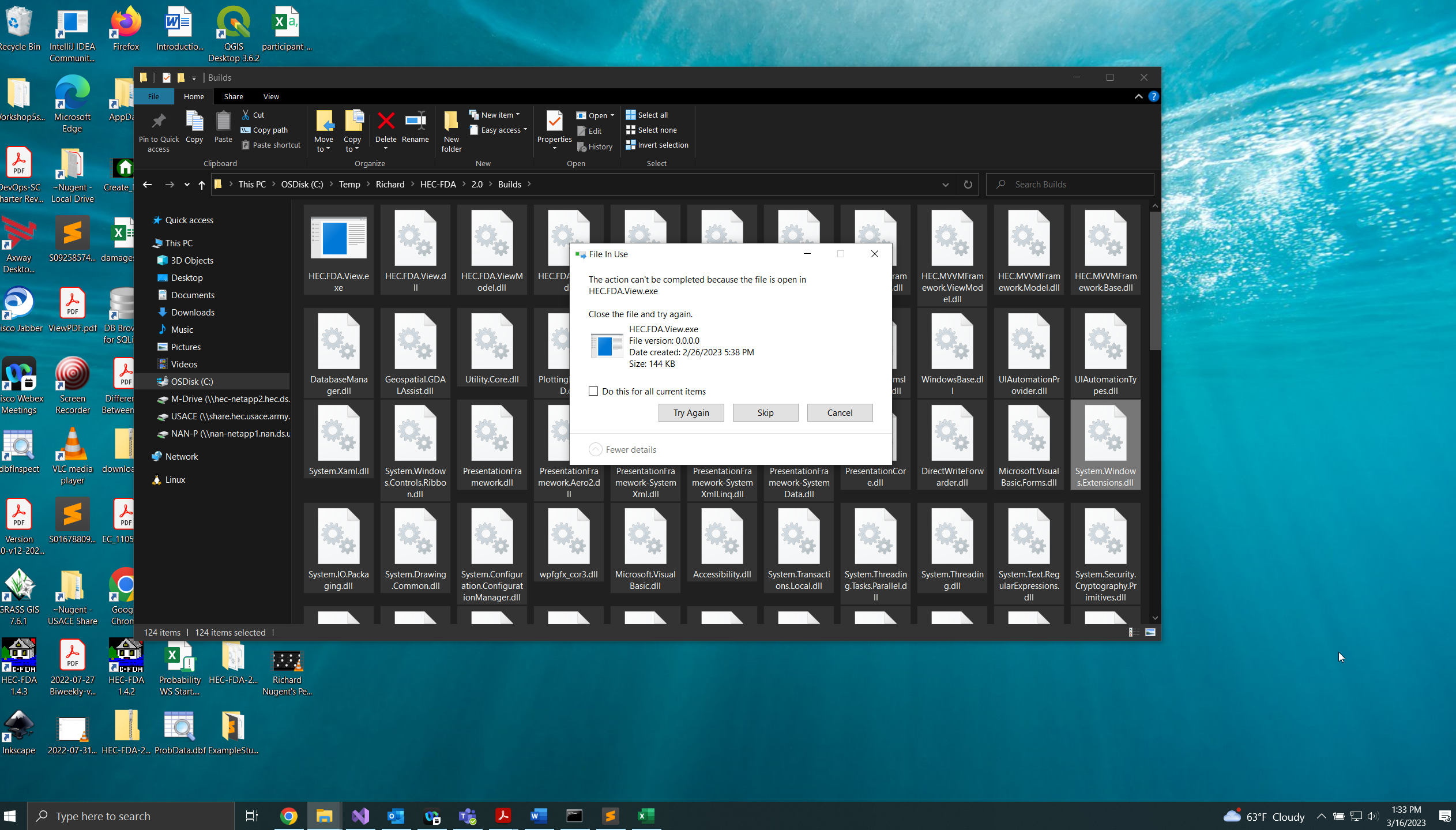 study file inaccessible · Issue #817 · HydrologicEngineeringCenter/HEC-FDA · GitHub