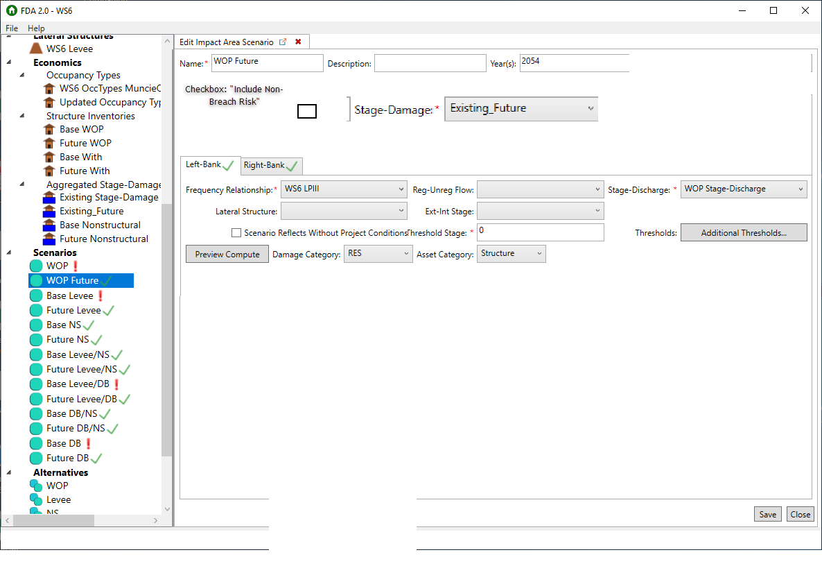 Changes to Scenarios Editor for Total Risk Calculation · Issue #963 ...