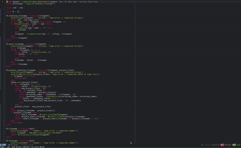 GitHub - tanvirtin/vgit.nvim: Visual Git Plugin for Neovim
