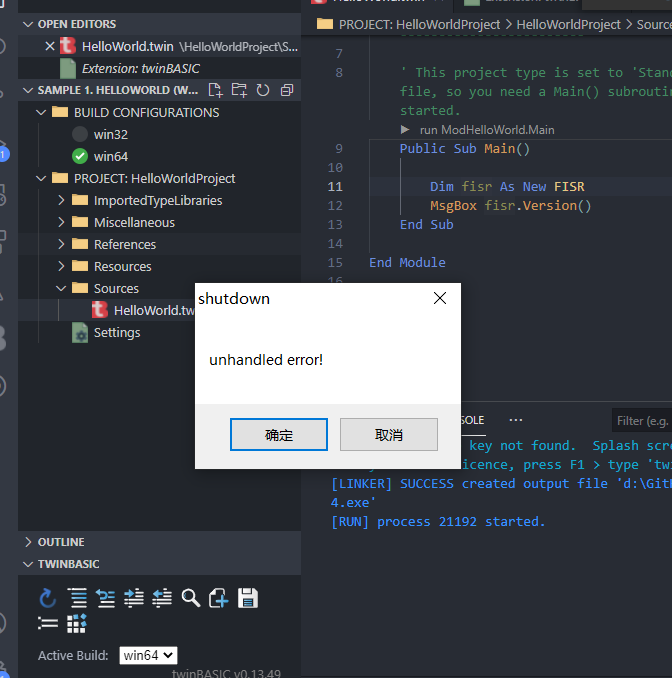 Some Questions For Win64 Build · Issue 586 · Twinbasictwinbasic · Github 