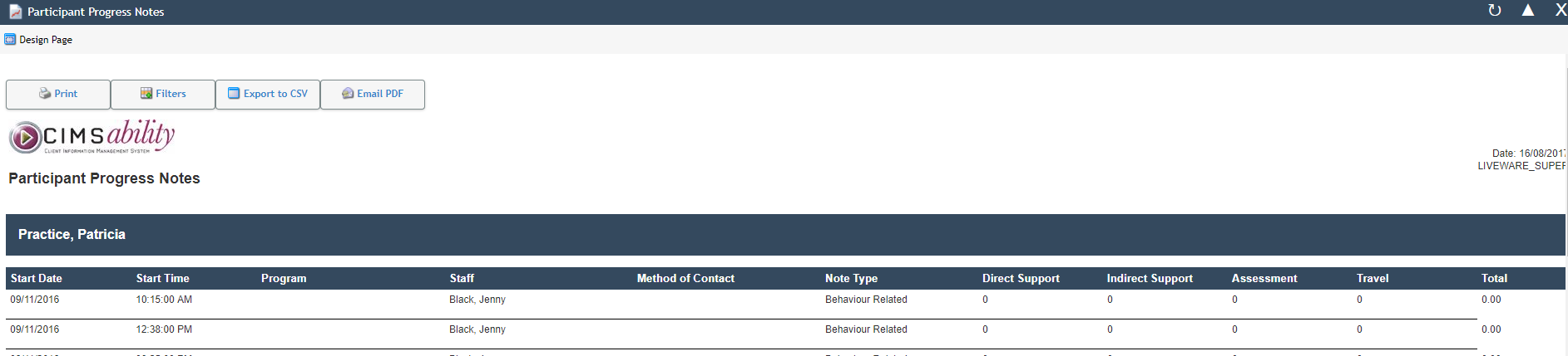 Report Headers not displaying in Xpress · Issue #29 · ZoomApps/Liveapp · GitHub