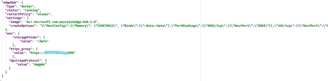 Unable to send messages from IoTedge hub to Azure IoTHub with proxy · Issue #1324 · Azure ...