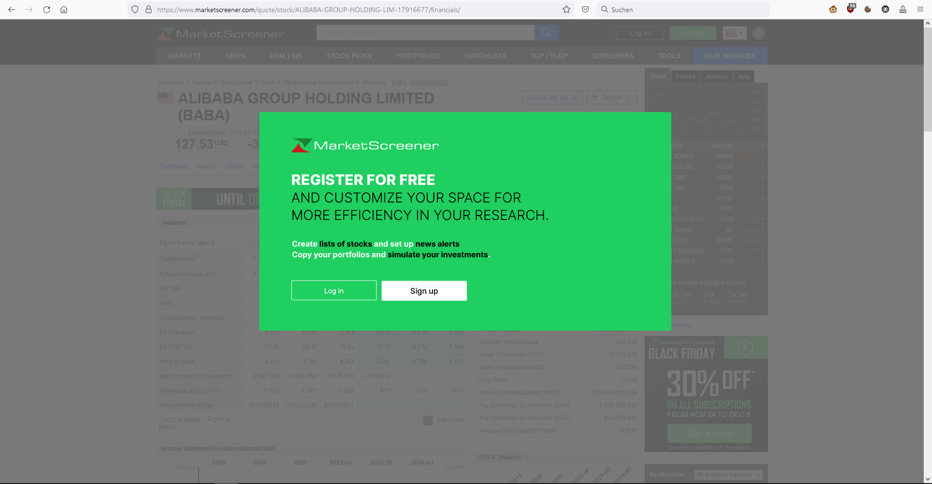 marketscreener.com: nuisance · Issue #10682 · uBlockOrigin/uAssets · GitHub