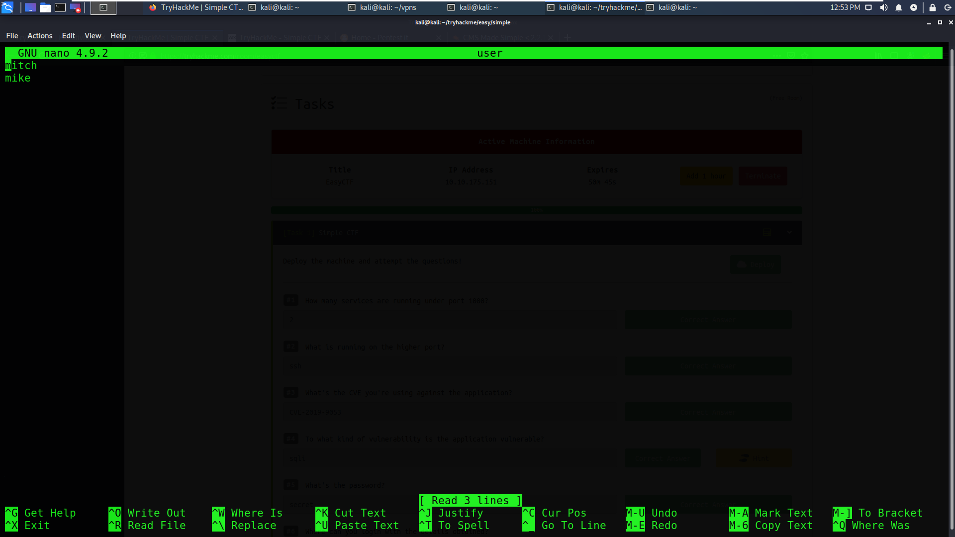 Tryhackme Writeups Easy Simplectf Simplectfwalkthrough Md At Master · Vineetkv2104 Tryhackme