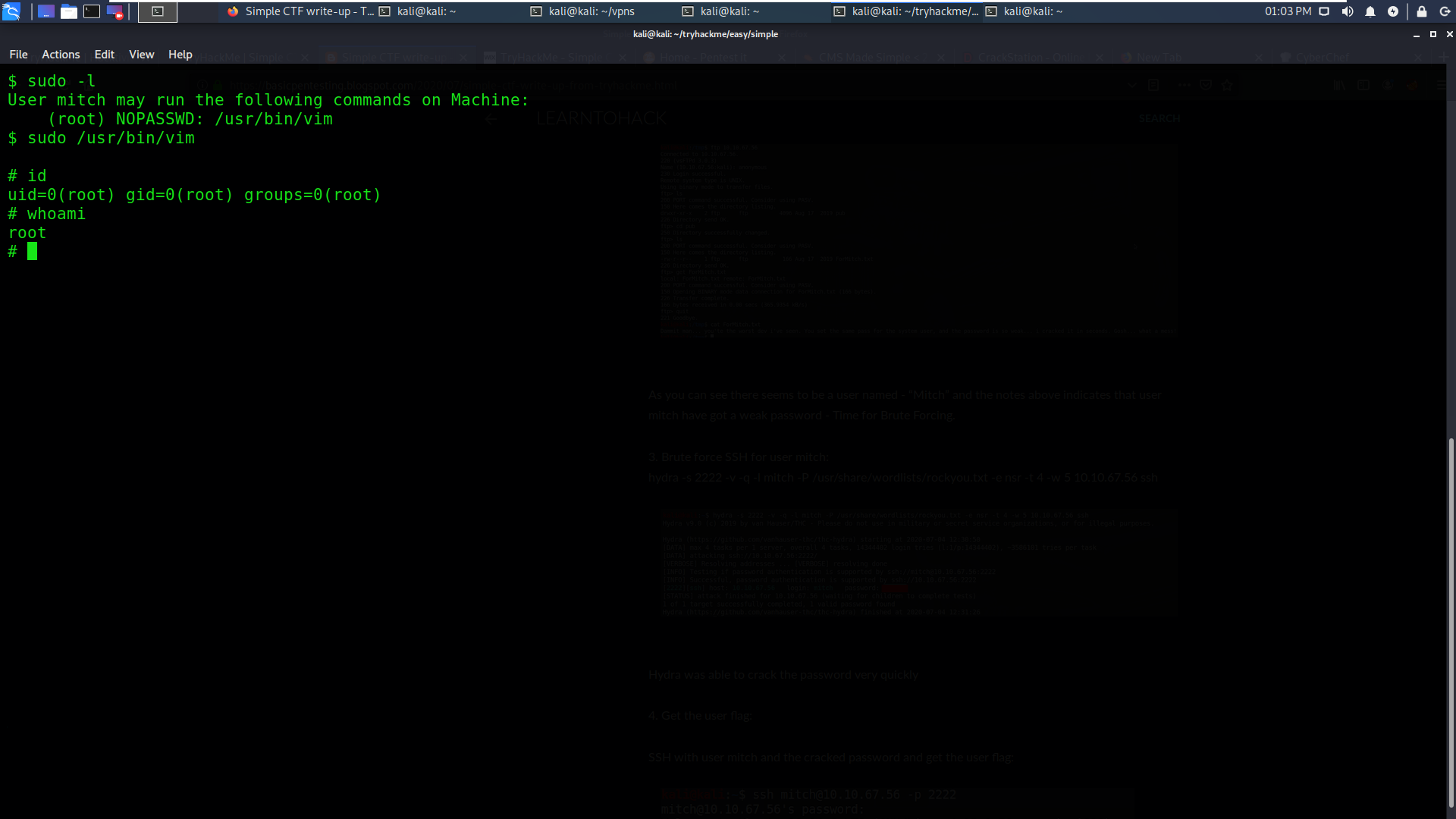 Tryhackme Writeups Easy Simplectf Simplectfwalkthrough Md At Master · Vineetkv2104 Tryhackme