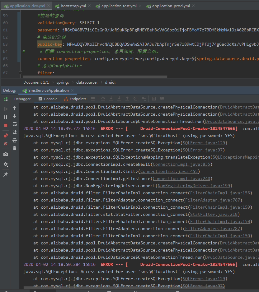 Mysql数据库密码加密重连失败 · Issue #3762 · alibaba/druid · GitHub