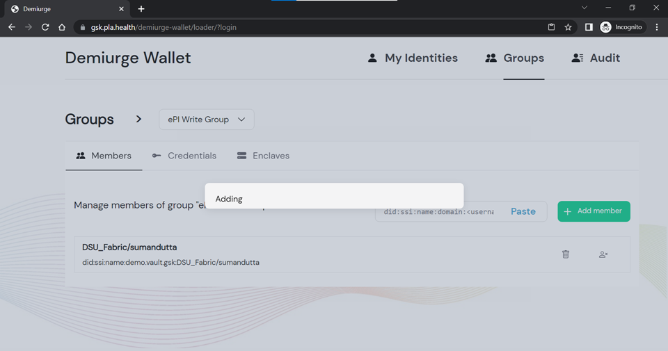 Demiurge Wallet: Screen gets freeze after displaying error while adding ...