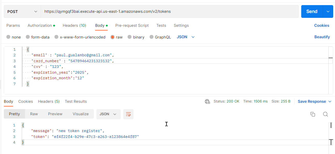 GitHub - webmazn/serverless_token: SERVERLESS AWS DYNAMO TOKEN