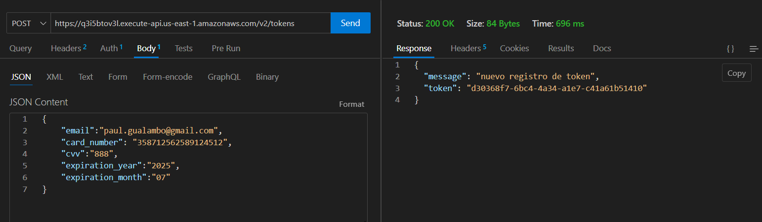 GitHub - paulgualambo/tokenization-cards