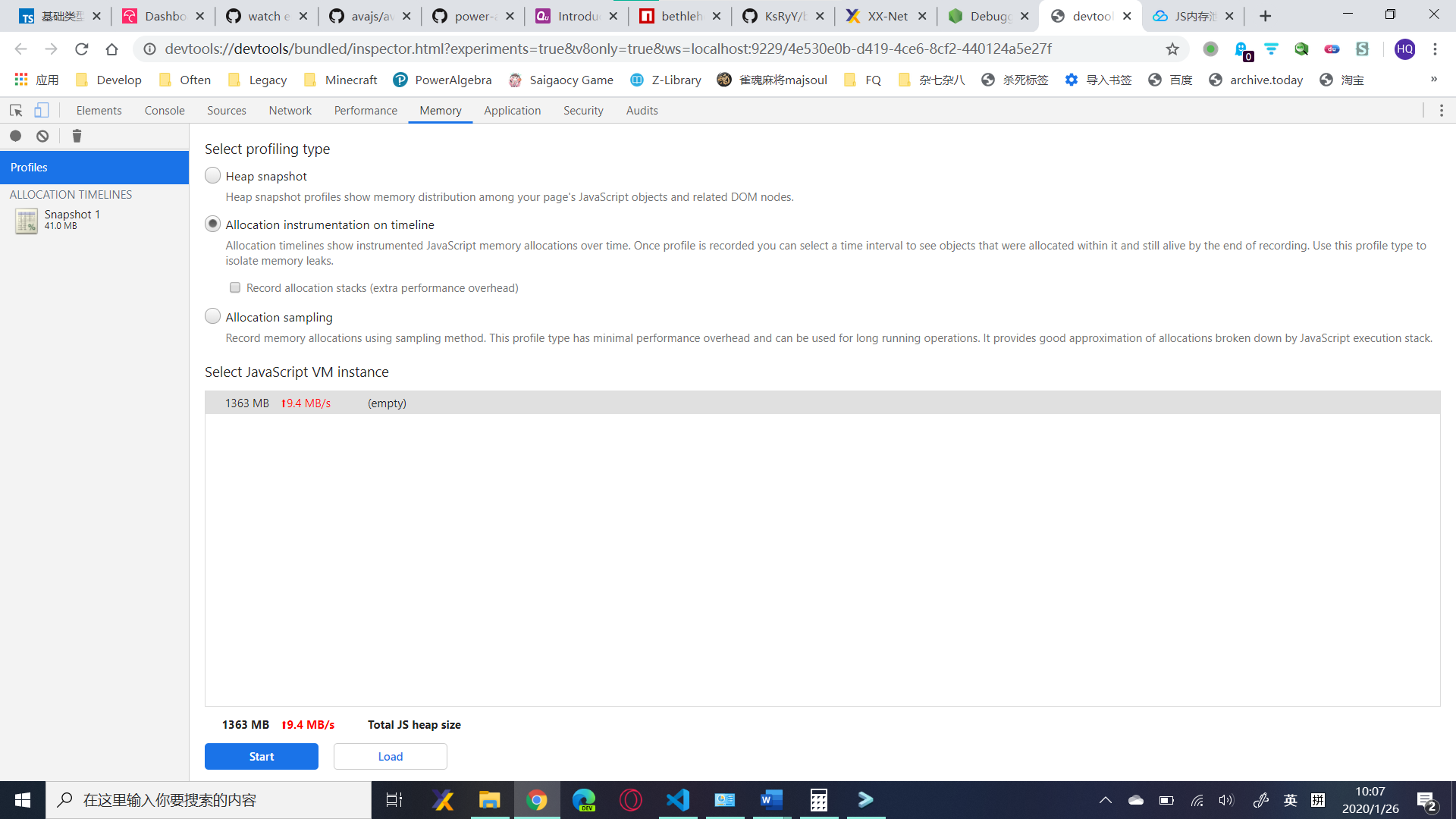 watch error: JavaScript heap out of memory · Issue #2068 · avajs/ava · GitHub