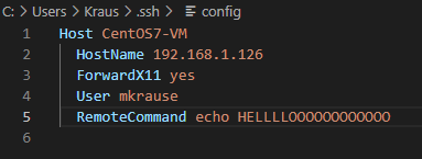 Throw error when RemoteCommand crashes SSH remote connection process on terminating commands ...
