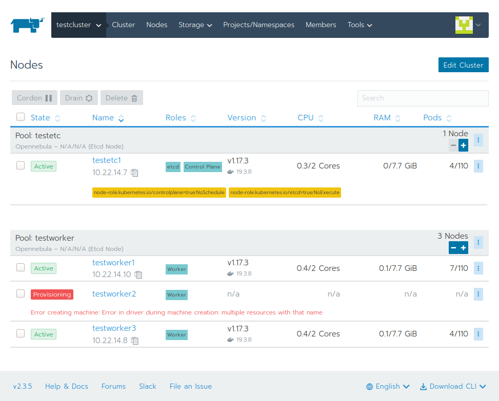 docker-machine-driver-opennebula does not properly work with Rancher · Issue #4052 · OpenNebula ...