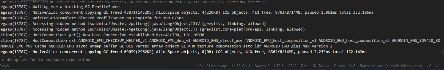 Mysterious "Lsun/misc/Unsafe" log line · Issue #27095 · flutter/flutter · GitHub