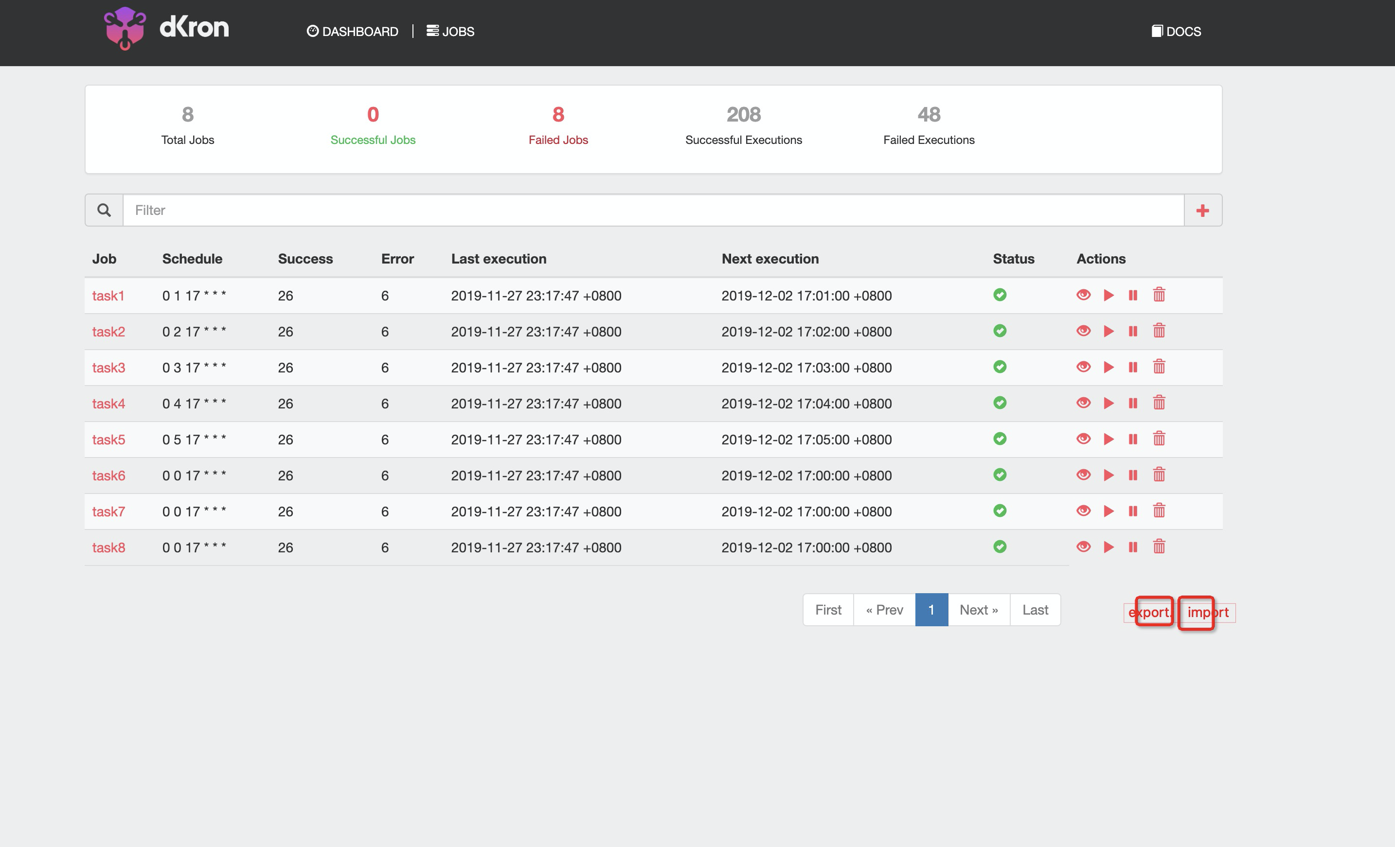 Backup/Restore jobs · Issue #212 · distribworks/dkron · GitHub