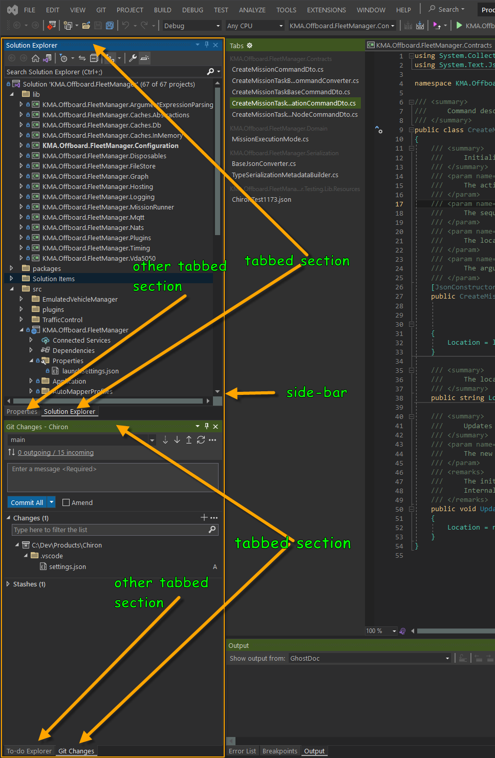 Tabbed sections inside side-bar(s). · Issue #177289 · microsoft/vscode ...