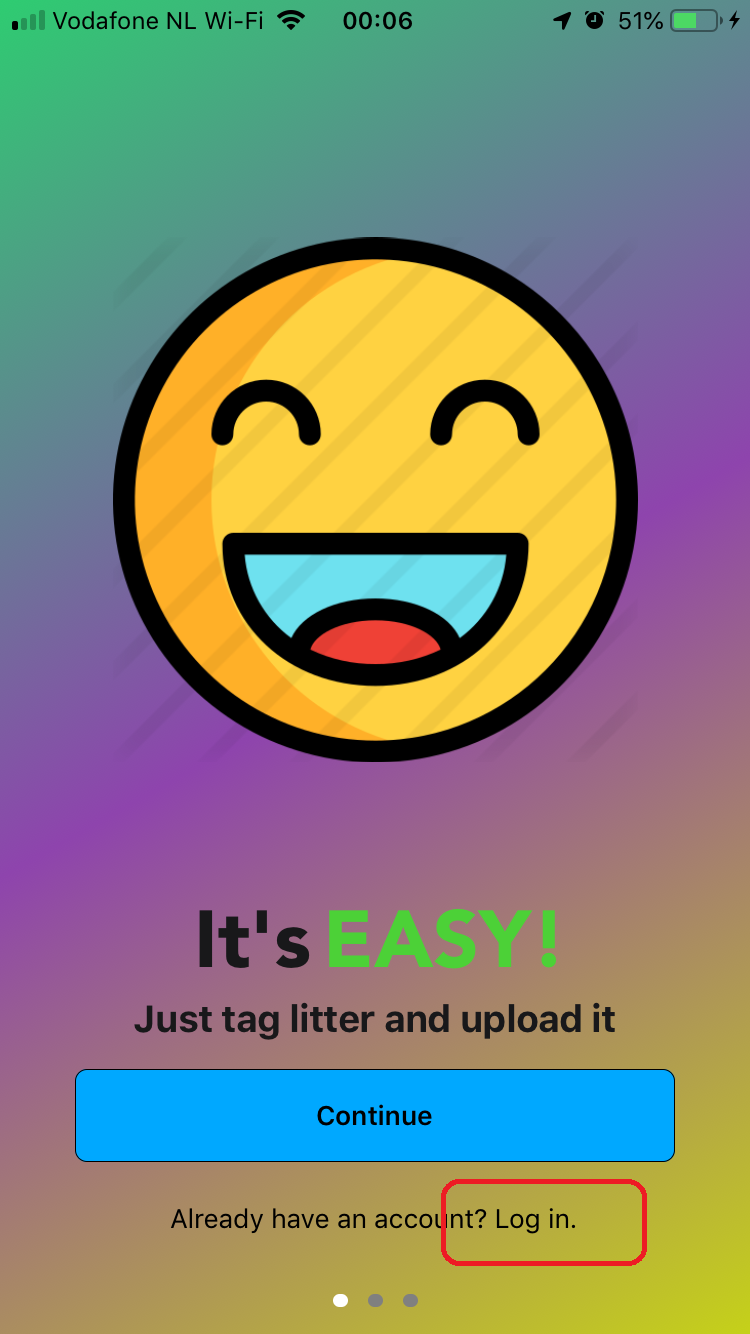 Not obvious that the 'log in' is actually a link to the login page · Issue #9 · OpenLitterMap ...