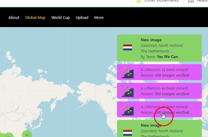 Cosmetic: type in the littercoin-message 'A littercoin as been mined' · Issue #221 ...