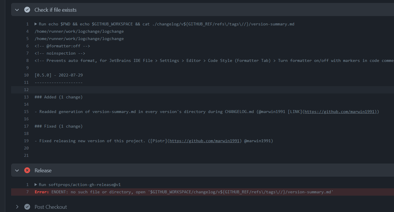 ENOENT: no such file or directory · Issue #248 · softprops/action-gh-release · GitHub