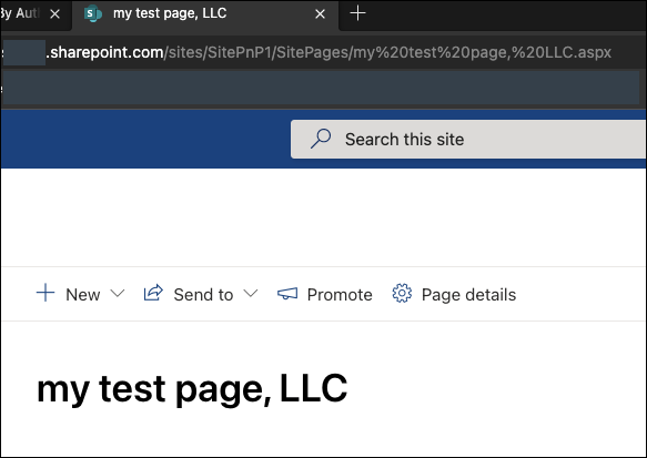 Add-PnPPage: Does not create site page (URL) with spaces[BUG] · Issue #519 · pnp/powershell · GitHub