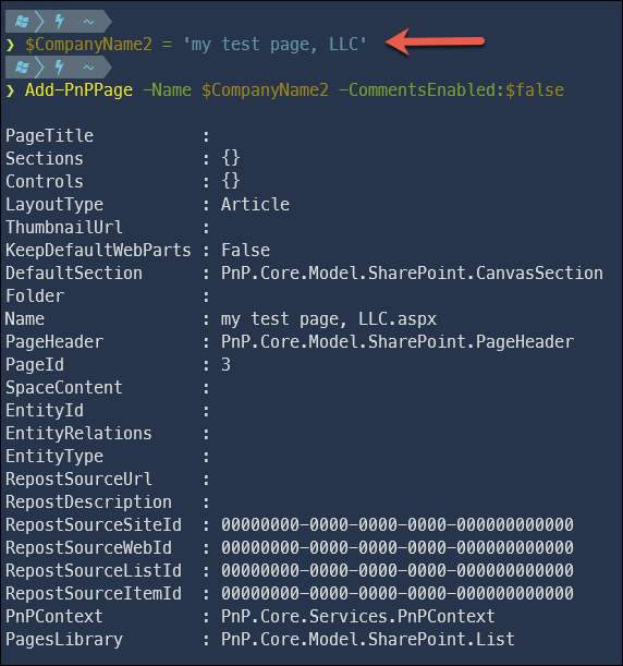 Add-PnPPage: Does not create site page (URL) with spaces[BUG] · Issue #519 · pnp/powershell · GitHub