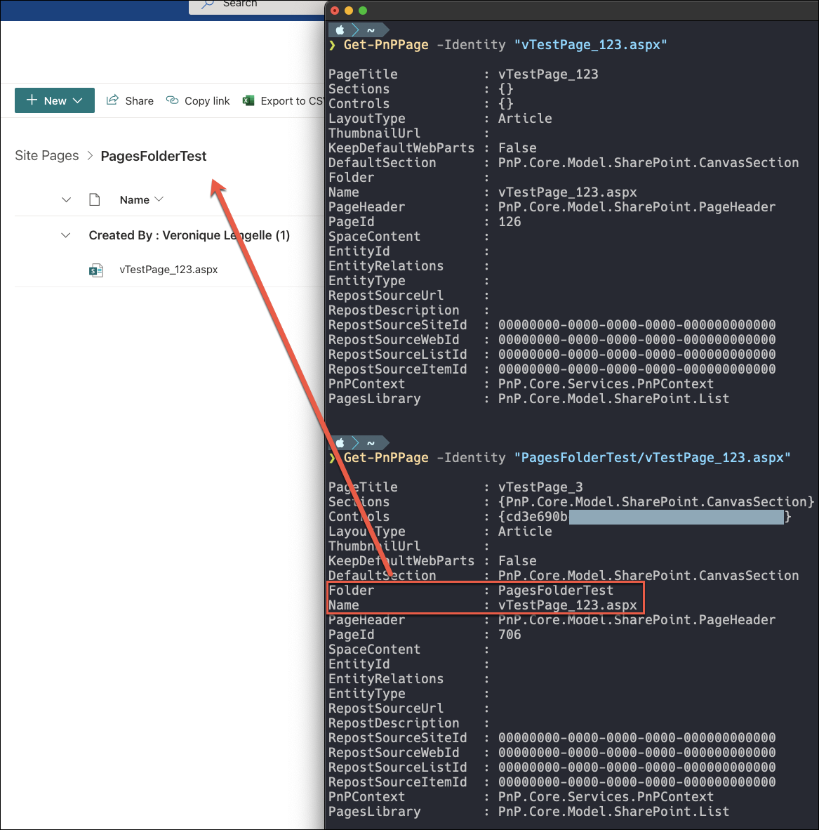 [BUG] Get-PnPPage: unable to get a page if another page with the same name exists in site pages ...
